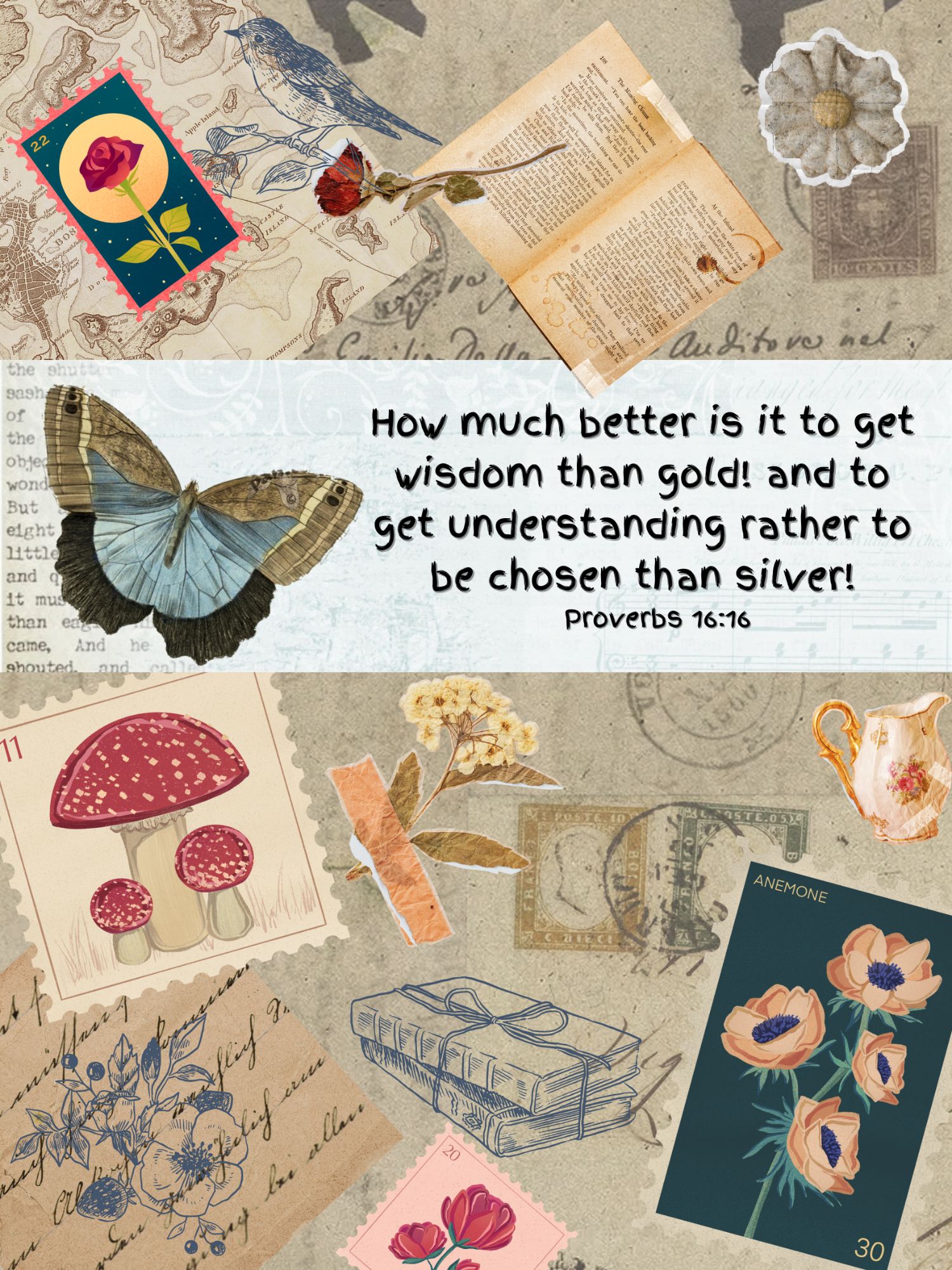 Vintage style collage #2 – Heather Congrove